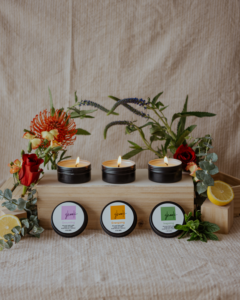 GHEEK™ Ghee Infused Candles - Ayurveda Inspired Aromatherapy Collectio