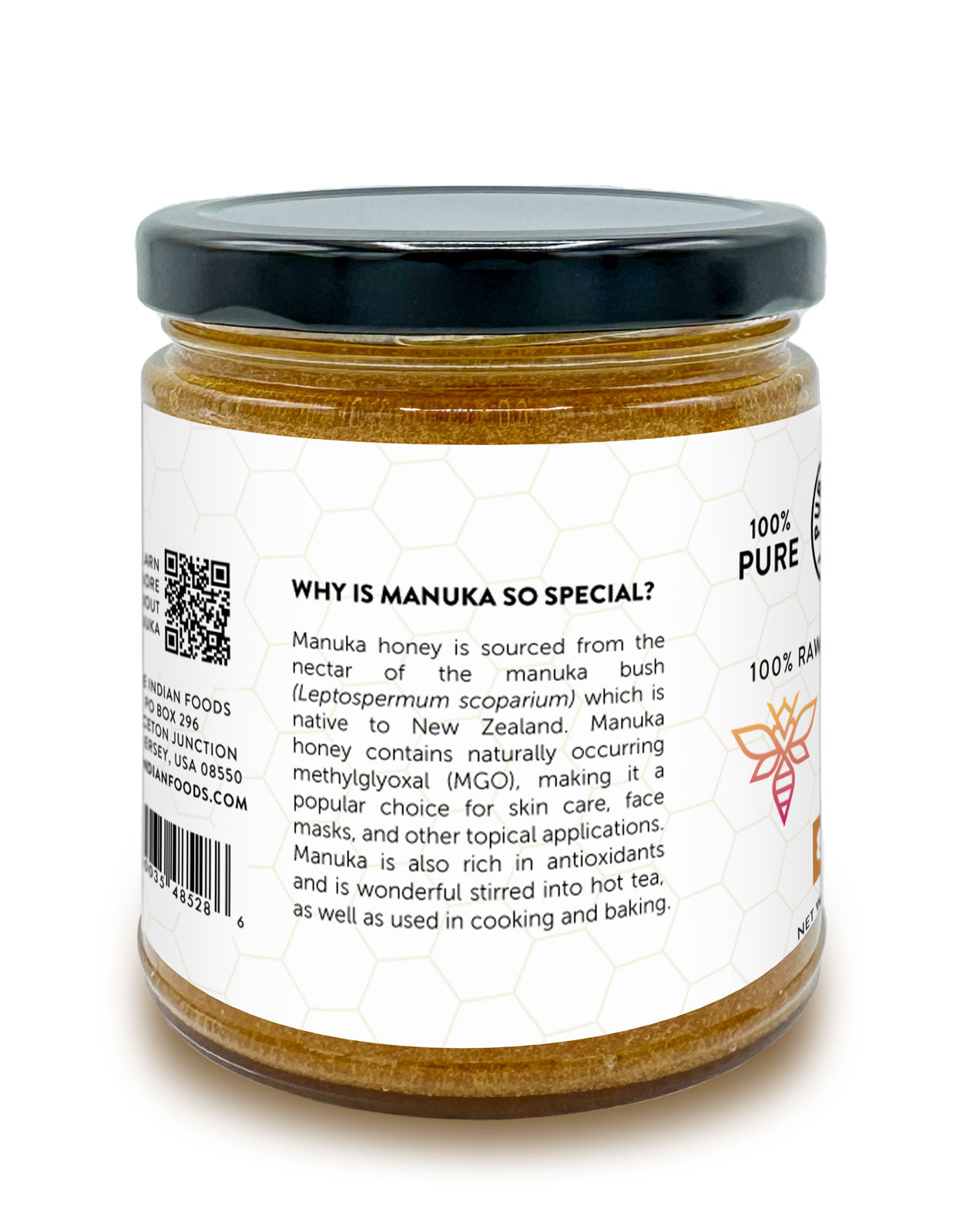 Manuka Honey, 85+ MGO – Pure Indian Foods