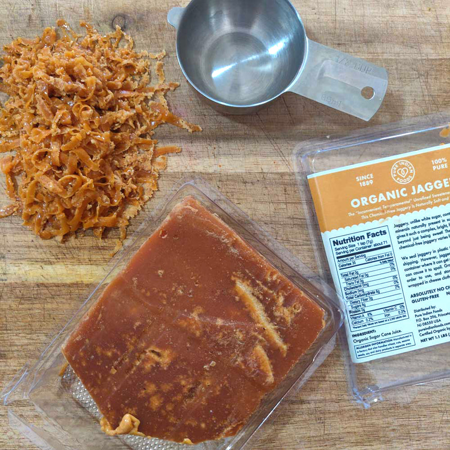 Jaggery (Panela, Rapadura), Certified Organic - 1.1. lbs