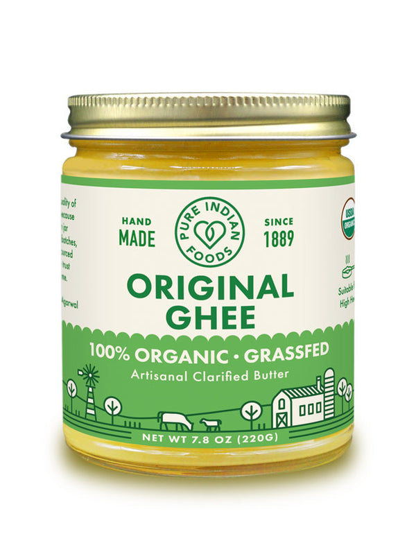 Original Ghee, Grassfed & Certified Organic – Pure Indian Foods