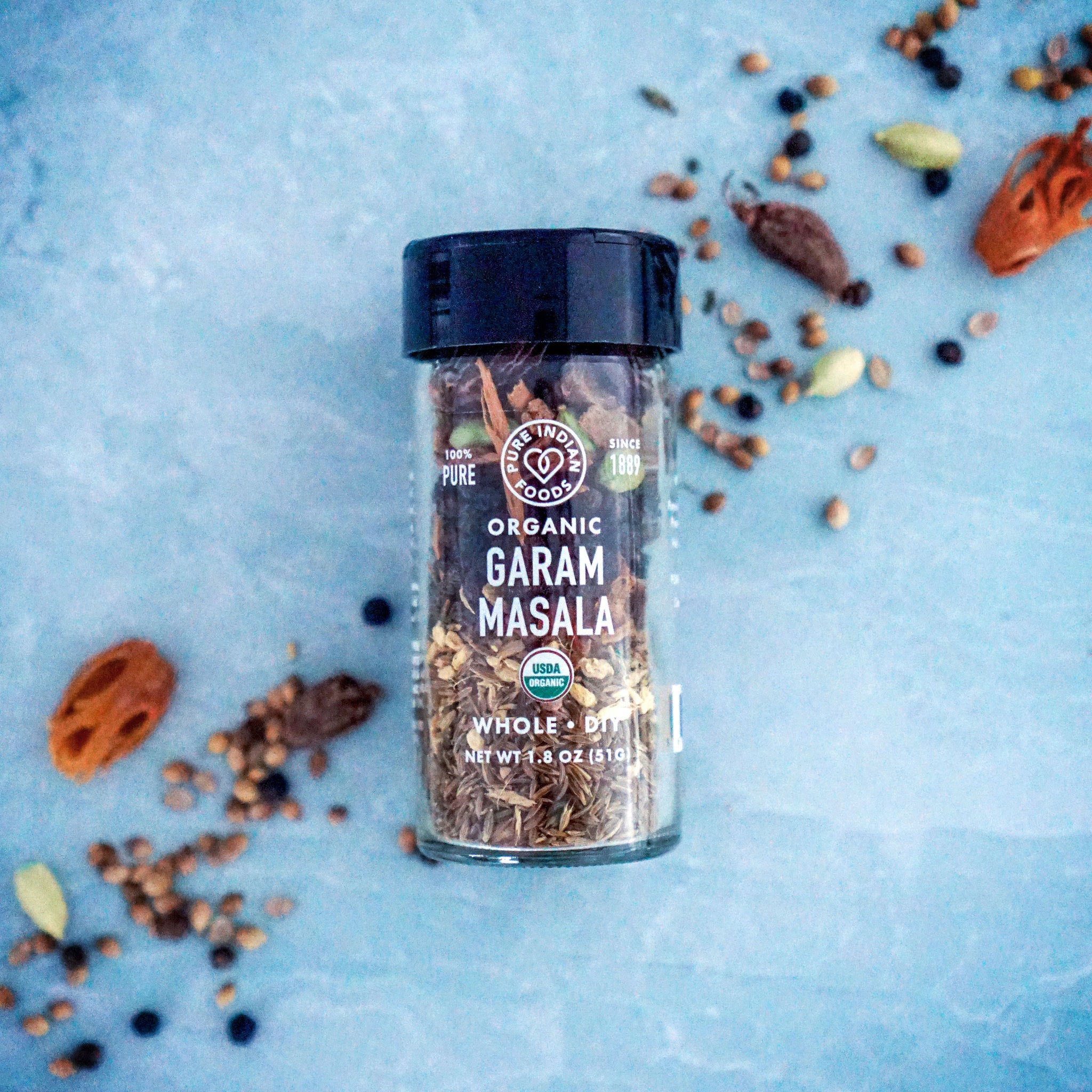 Certified Organic Exotic Whole Garam Masala | Pure Indian Foods